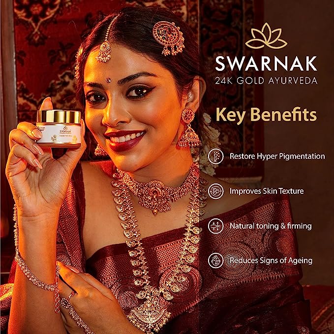 24k Gold Radiance Face Cream – Swarnak 24K Gold Ayurveda