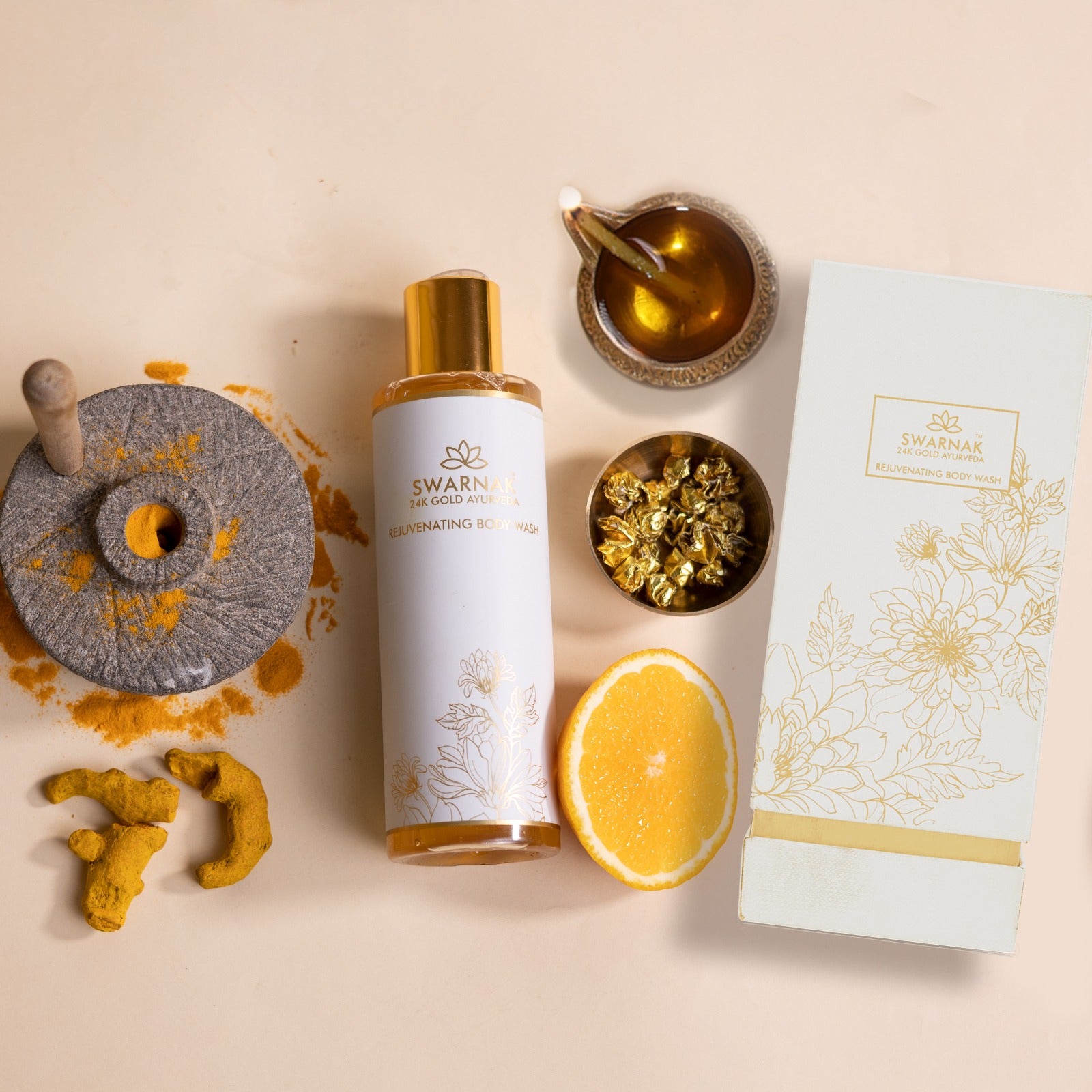24K Gold Rejuvenating Body Wash – Swarnak 24K Gold Ayurveda